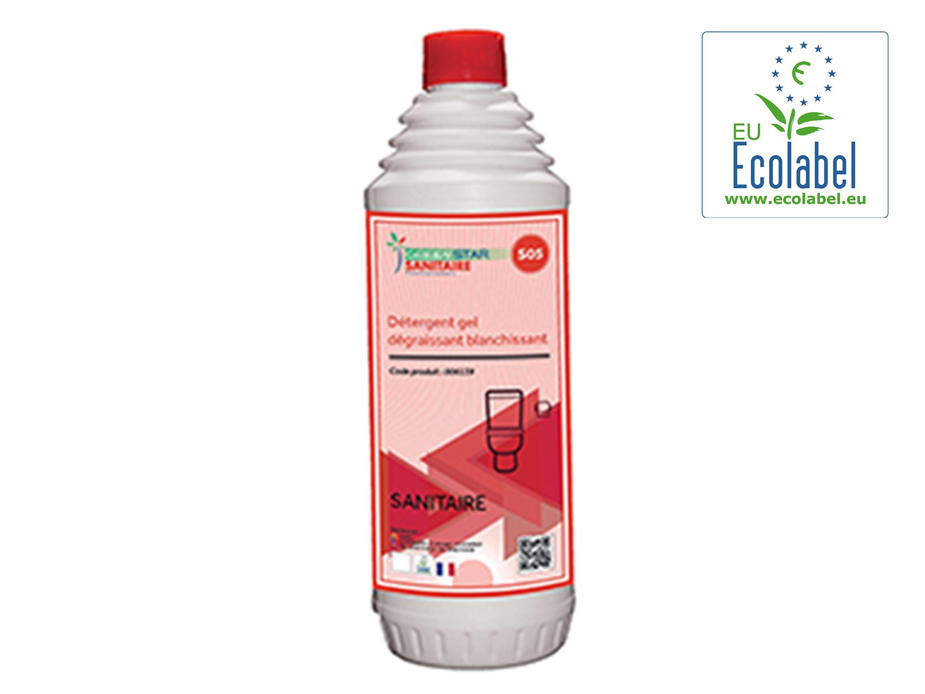 DETERGENT GEL SANITAIRE BLANCHISSANT - Rocher et Fils