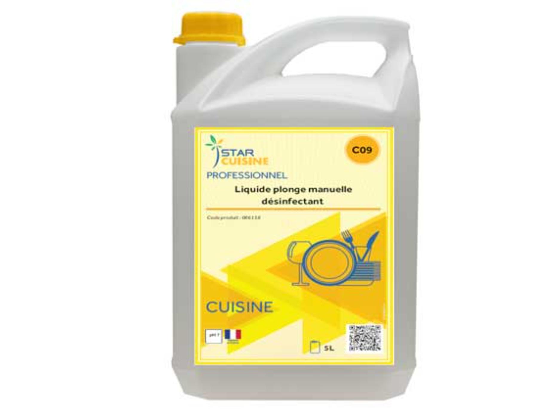 STAR CUISINE PLONGE MANUELLE DESINFECTANT - Rocher et Fils