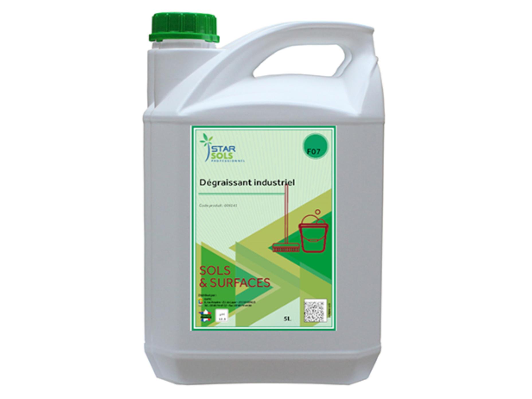 STAR SOL DEGRAISSANT INDUSTRIEL POUR AUTO-LAVEUSE - Rocher et Fils